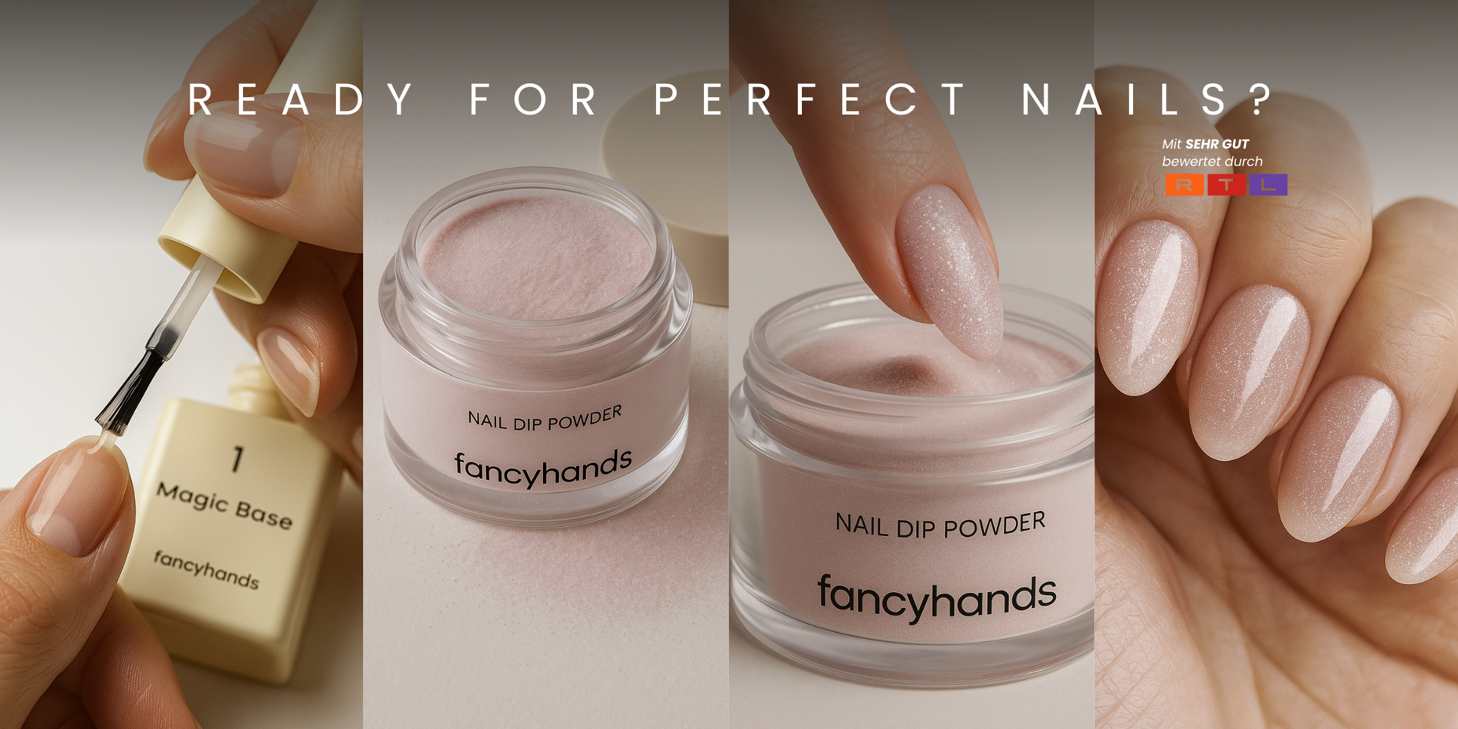 fancyhands – Dipping Powder Nails, No Activator, No UV Lamp